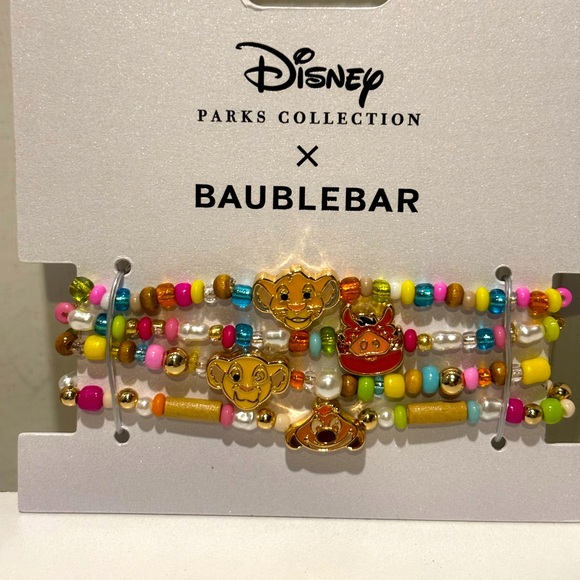 BaubleBar | Jewelry | Disney Parks The Lion King Bracelet Set By ...